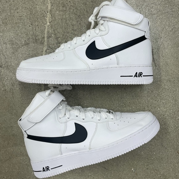 Nike | Shoes | Nike Air Force High White Black | Poshmark